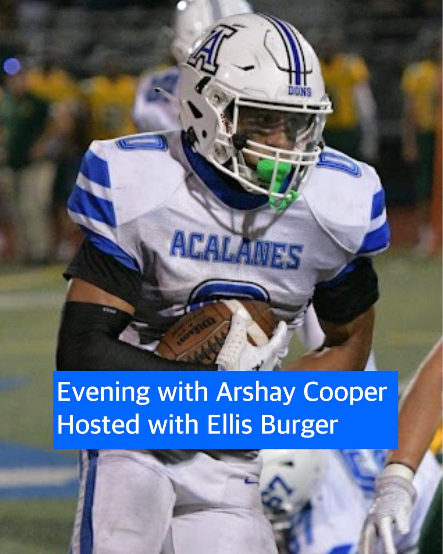 Arshay Cooper: Bringing His Wisdom to ACA – Acalanes Boosters