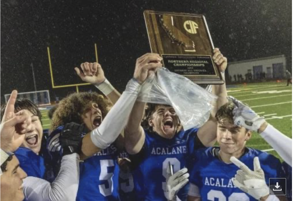 Varsity Football out for the California Crown in SoCal – Acalanes Boosters