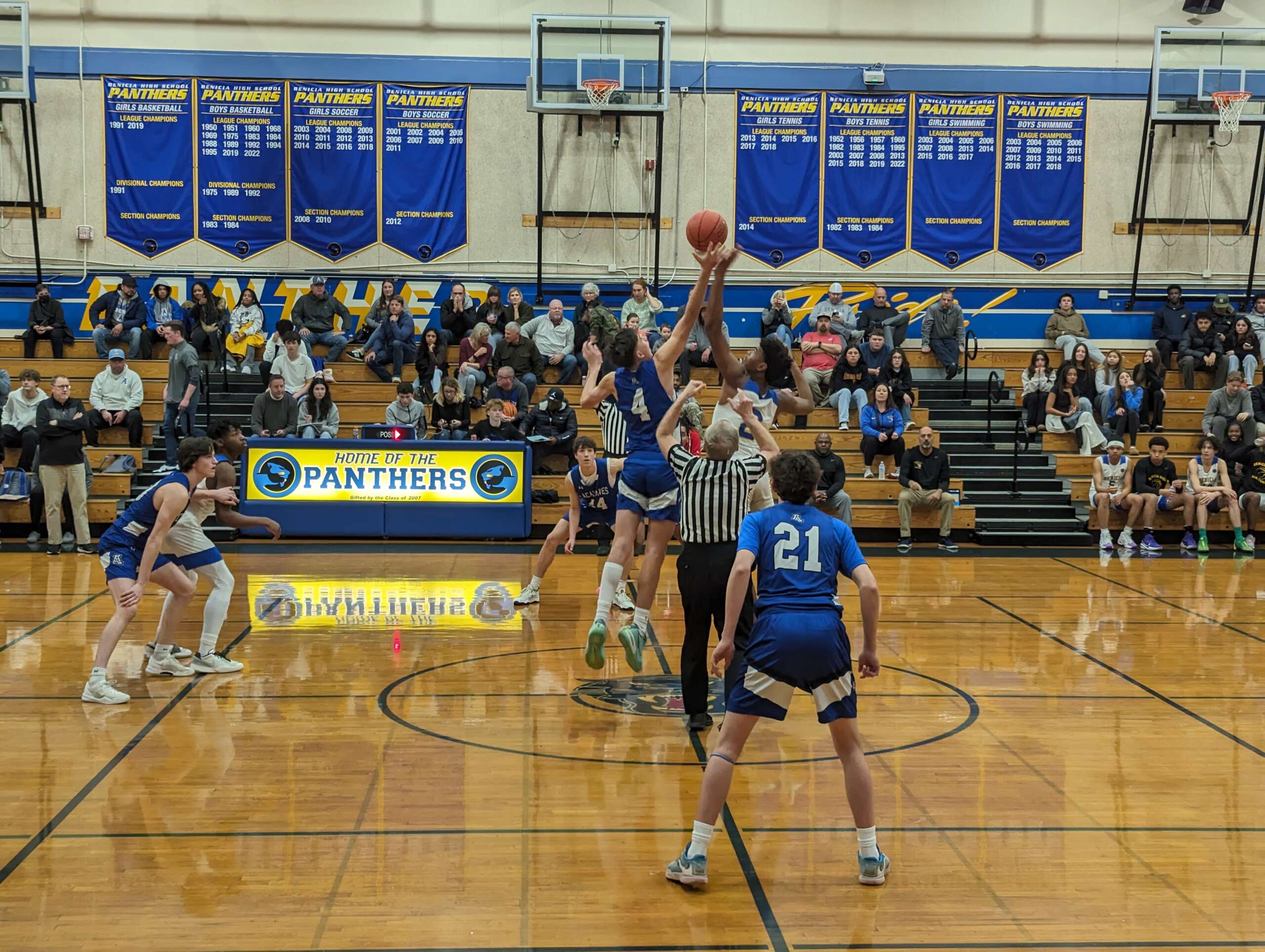 Varsity Boys Mount Comeback in Second Half Against Benicia But Come Up ...
