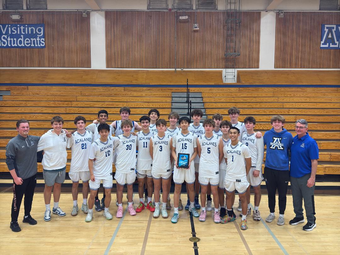 JV BOYS’ BASKETBALL TEAM WINS JOHN RHODES TOURNAMENT!!! – Acalanes Boosters