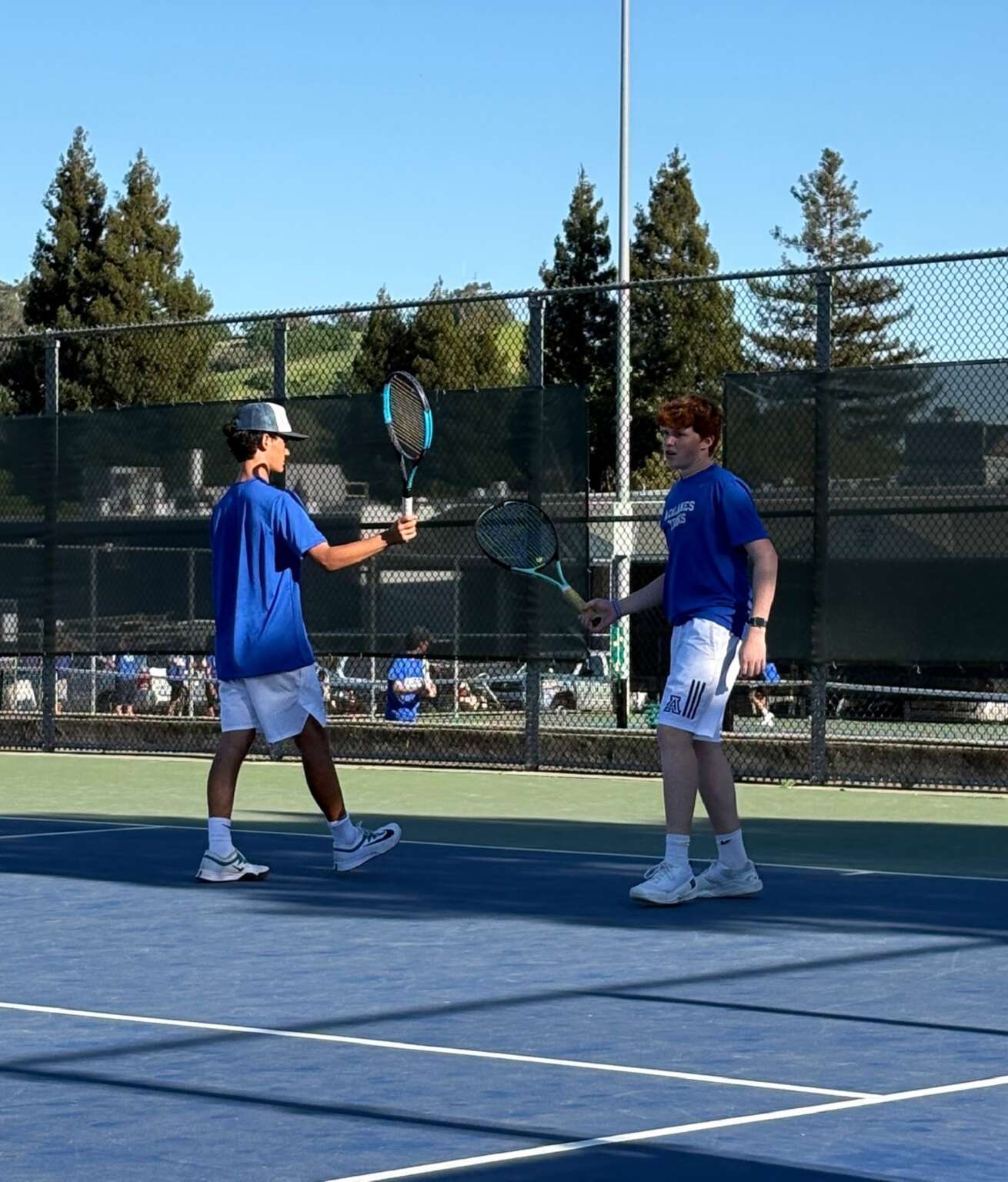 Varsity Boys Tennis Takes Down Benicia 7-2 – Acalanes Boosters
